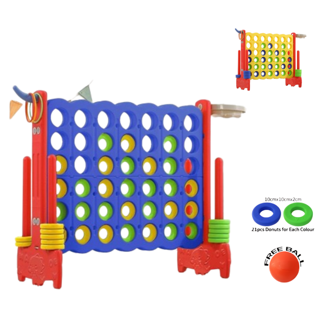 Giant 4-in-a-Row Game/ Mega 4 in a Row Game | Shopee Malaysia