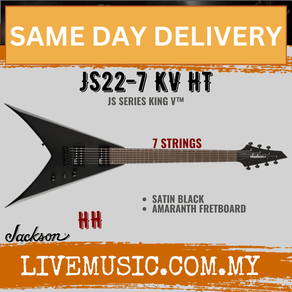 Jackson JS Series King V JS22-7 KV HT 7-String Electric Guitar ...