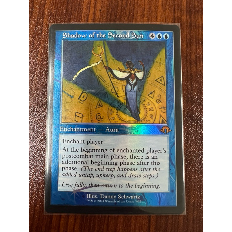 Magic The Gathering Shadow of the Second Sun (Retro Frame Foil)(MH3 ...