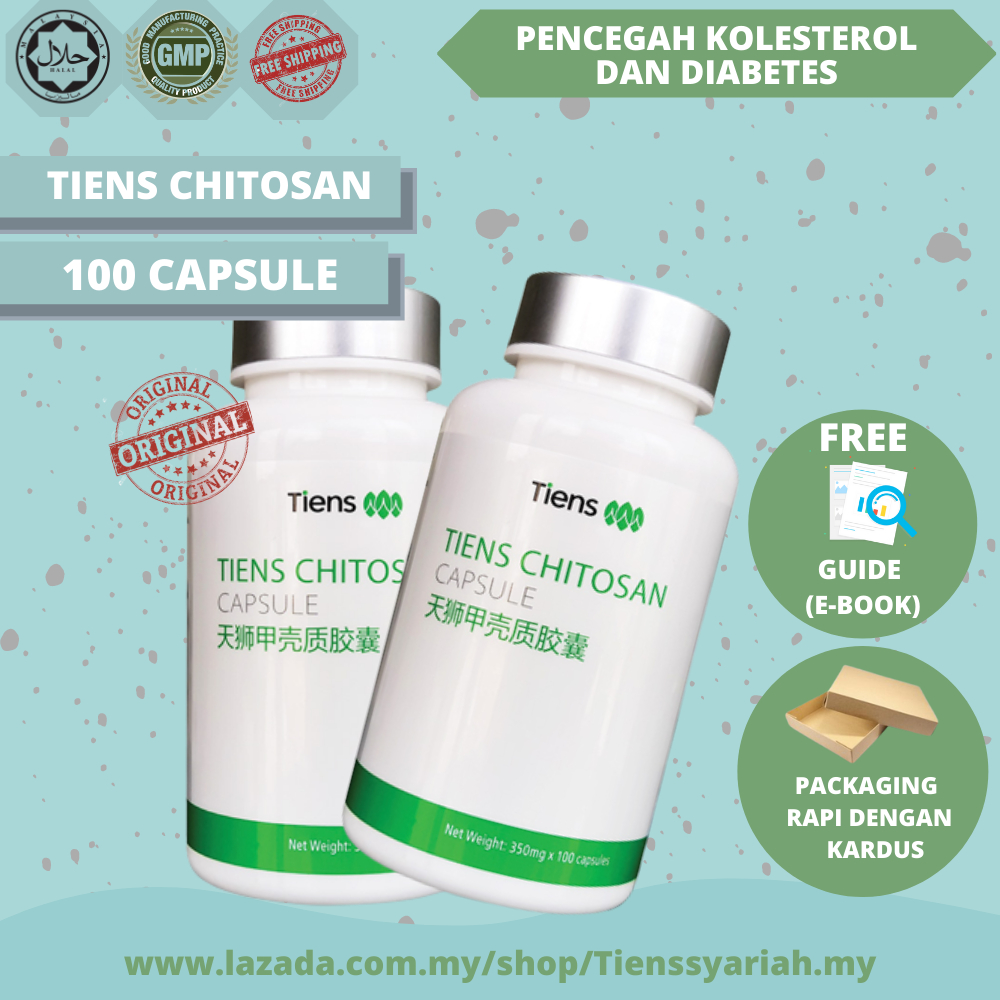 UBAT KOLESTEROL DIABETES REMOVER CHITOSAN Supplement Penawar Jantung ...