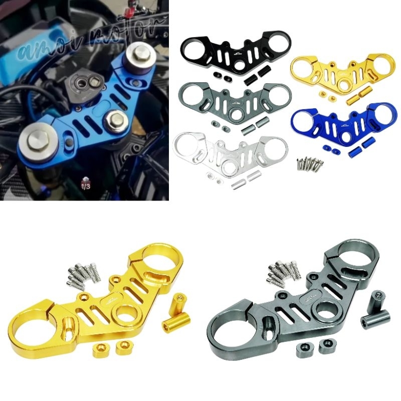 R15 V3 Stabilizer handle bar Crown Tapak Handle Racing Fork Stabilizer ...