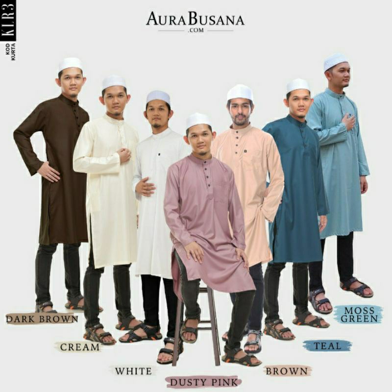 Kurta Labuh Lelaki Cotton Haji dan Umrah | Shopee Malaysia