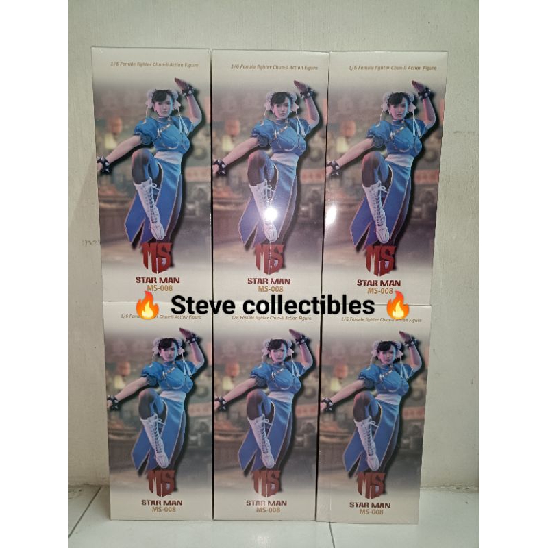 🔥 Ready stock 🔥Star-Man toys Ms008 1/6 ChunLi action figure | Shopee Malaysia