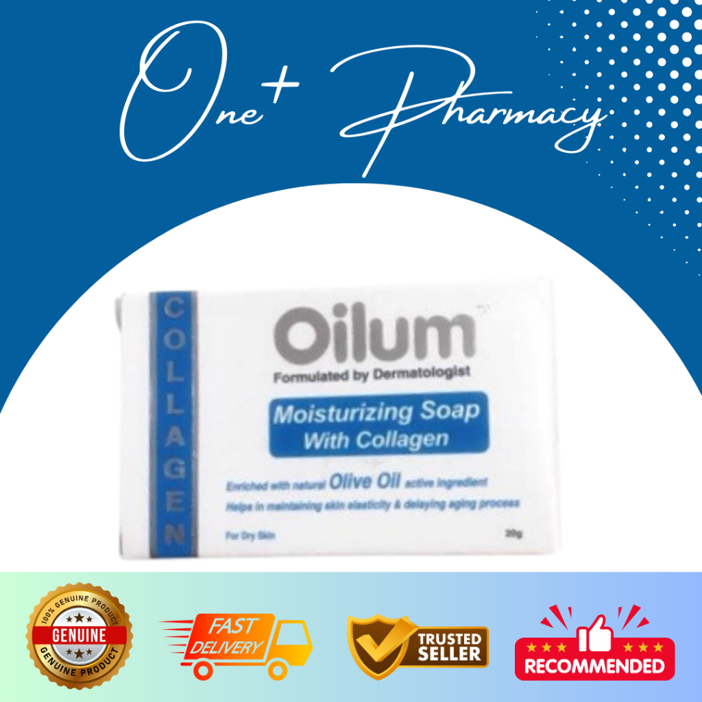 Oilum Moisturizing Soap with collagen 85g | Shopee Malaysia