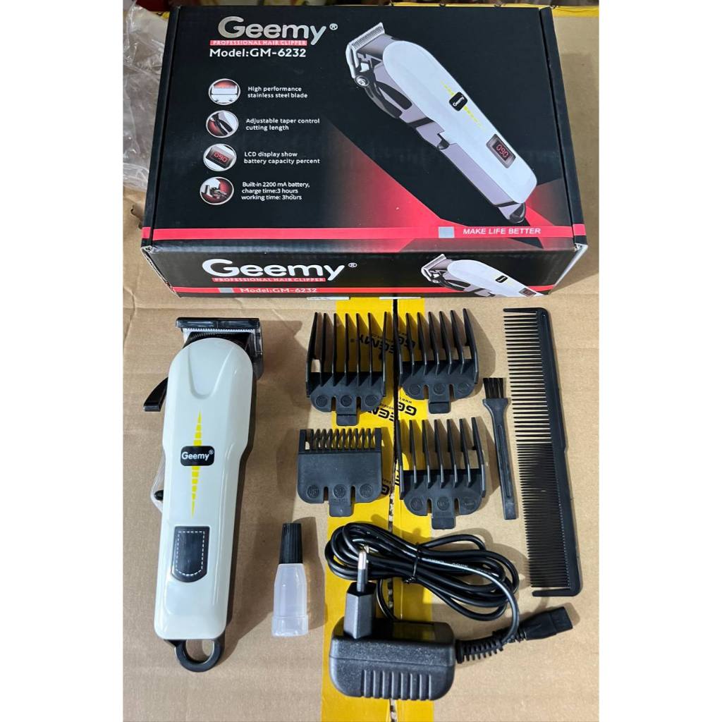 D2307 GEEMY HAIR CLIPPER GM-6232 | Shopee Malaysia