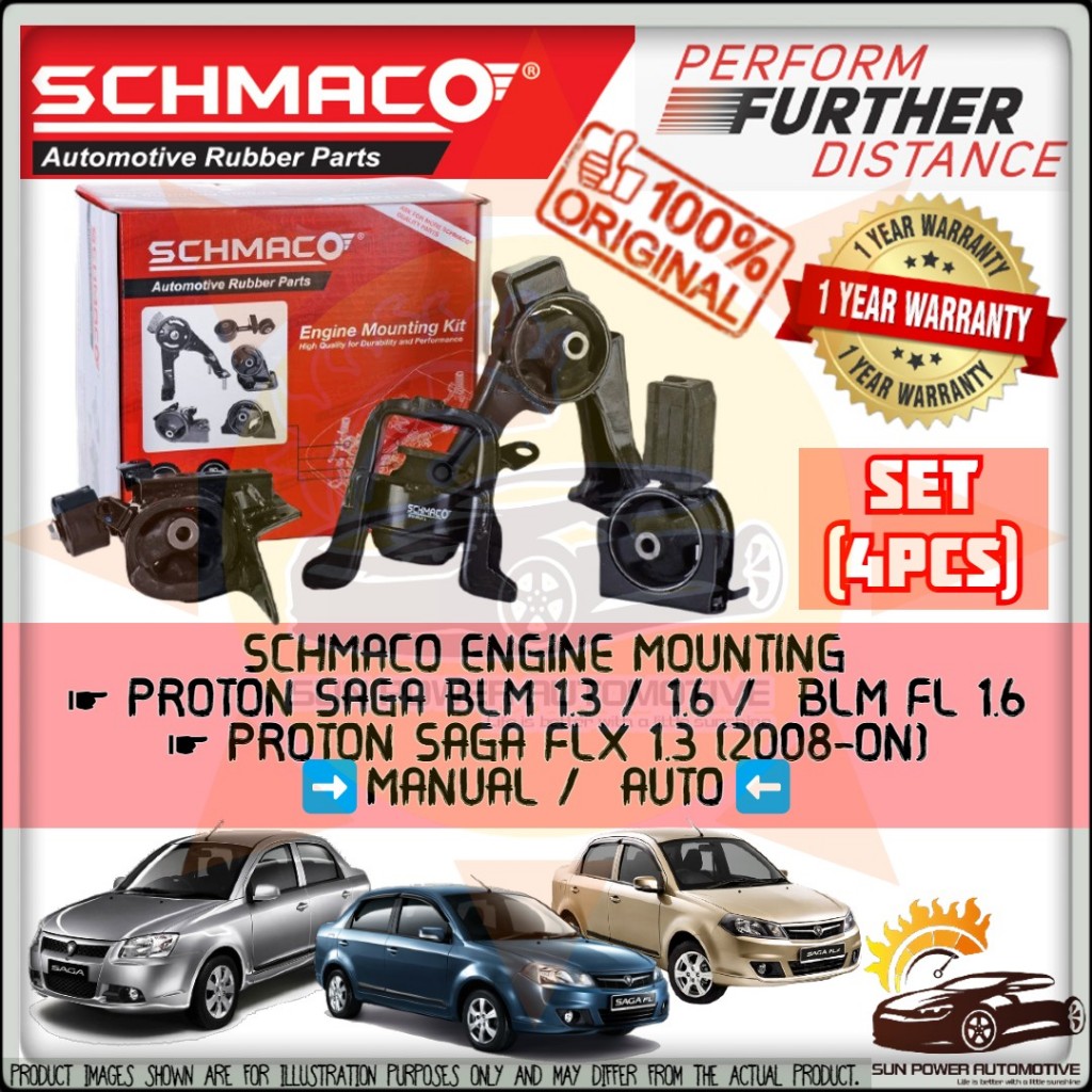 Proton Saga BLM / FL / FLX 1.3 / 1.6 ( MANUAL / AUTO ) SCHMACO ENGINE ...