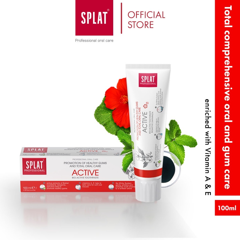 Splat Professional Series Active Toothpaste (100ml) | Shopee Malaysia