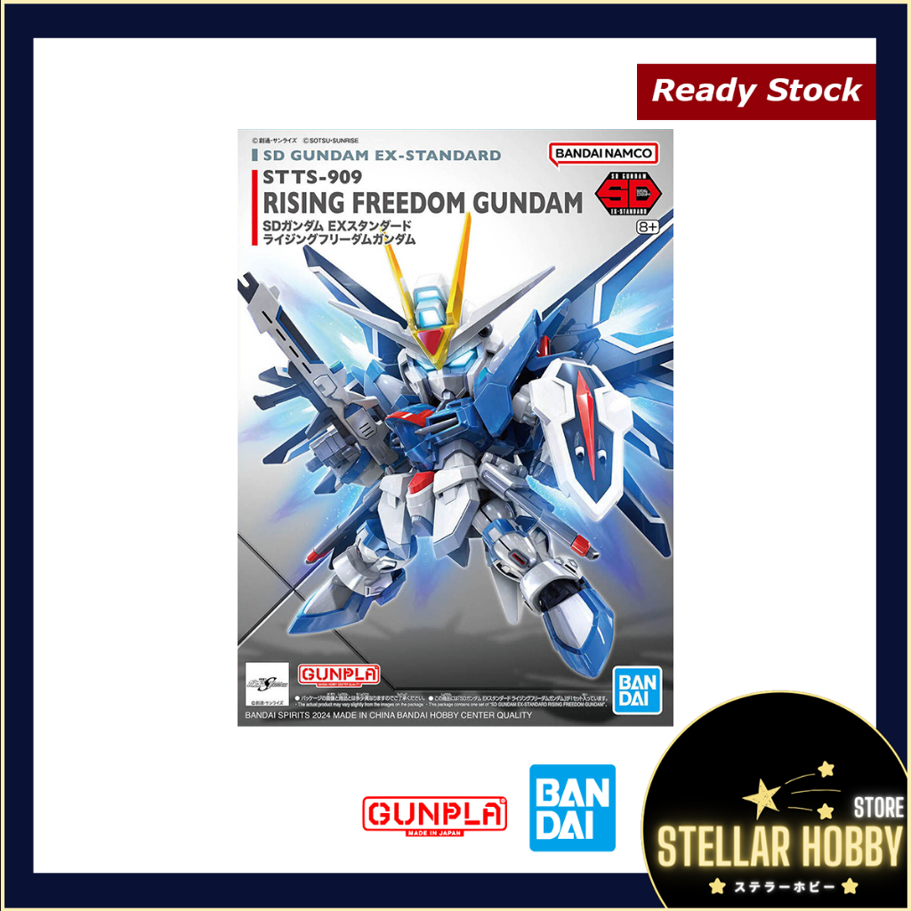 [Ready Stock] BANDAI SD Gundam EX-Standard Rising Freedom Gundam ...