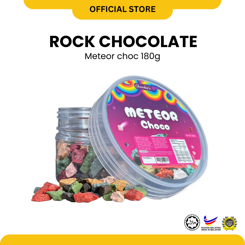 Chocodaps Meteor Chocolate Snack Coklat Batu Rocky Stone Ala Smarties ...