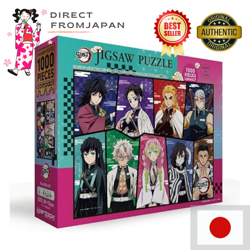 Demon Slayer: Kimetsu no Yaiba 1000 pieces Compact Jigsaw Puzzle ...