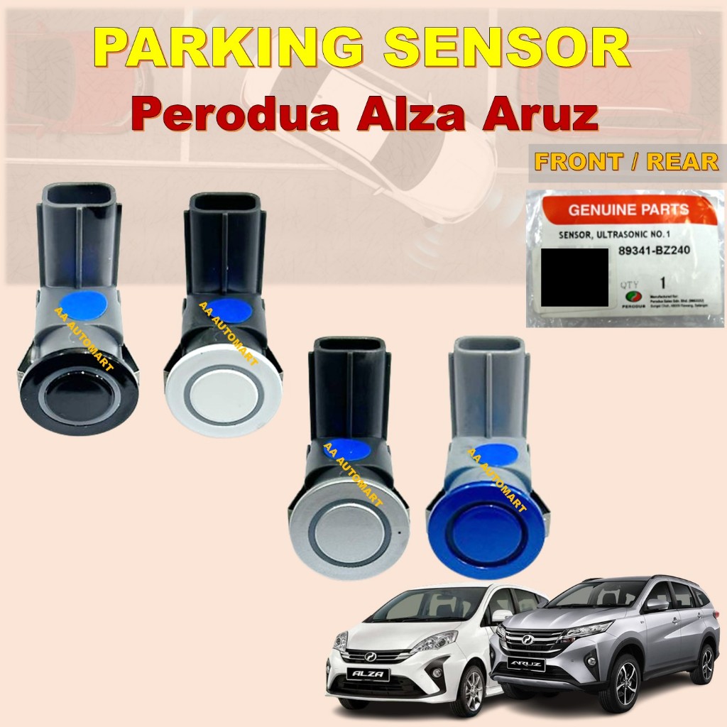ORIGINAL Perodua Alza Aruz Reverse Sensor 89341-BZ240 Front Rear Bumper ...
