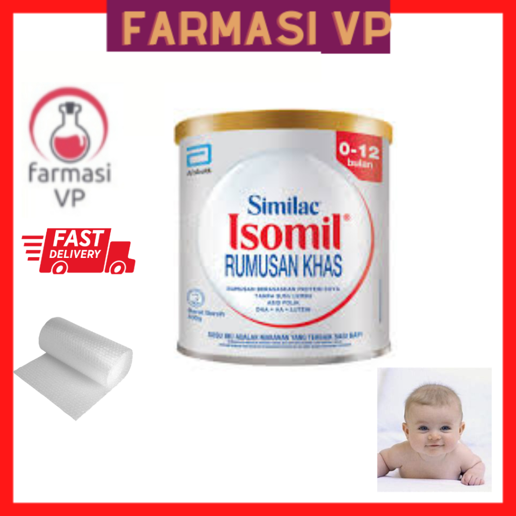 Similac Abbott Isomil Rumusan Khas Infant’s Milk Formula 400g | Untuk usia 0-12 bulan (protein ...