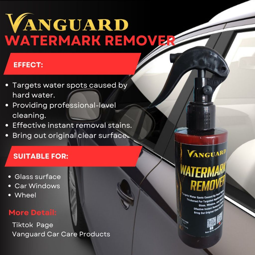 Vanguard Car Glass Watermark Remover Window Watermark Cleaner ...