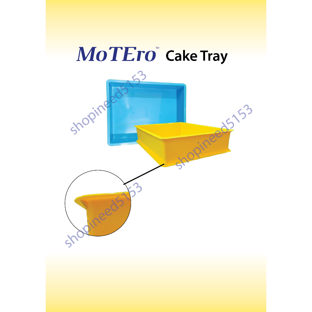 [MoTEro] Cake Tray/ Bakery Tray/ Industry Plastic Tray/ Tray Roti/ Cake ...