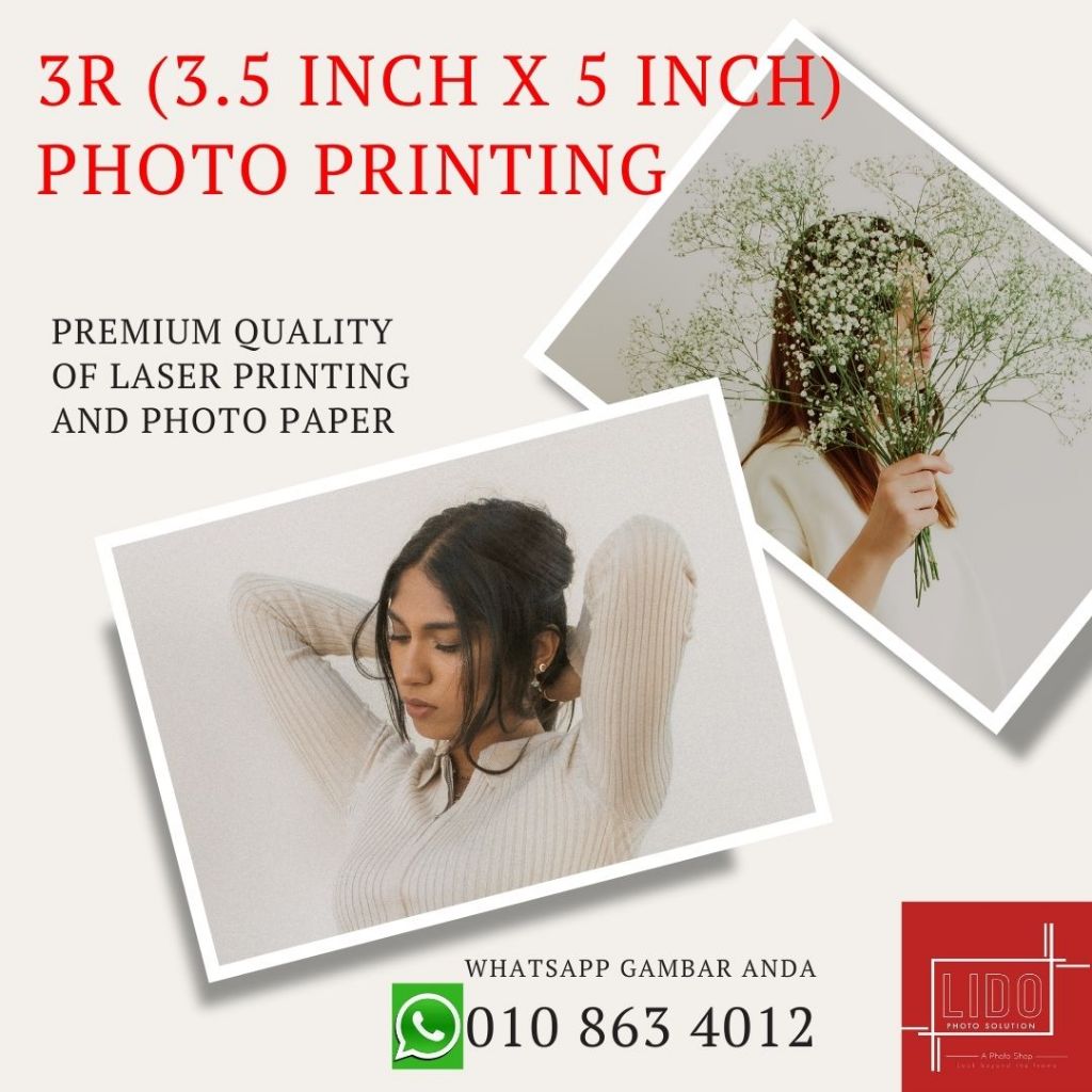 3R Photo Printing Glossy Paper (Matte / Glossy) | Shopee Malaysia