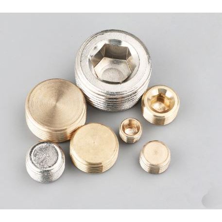 Copper inner hexagonal bulkhead external tooth copper plug wire iron ...