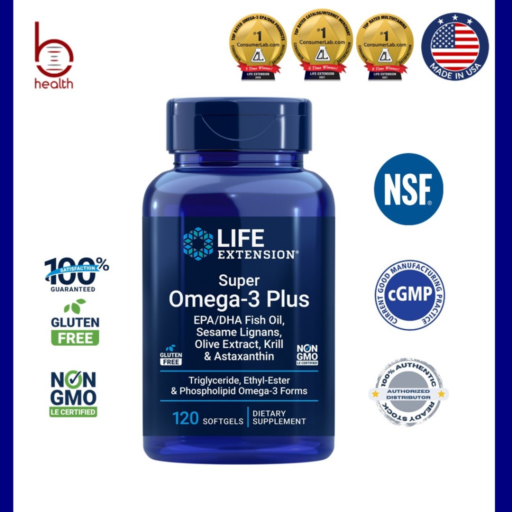 [Life Extension] E:03/26 Super Omega-3Plus EPA/DHA FishOil ...