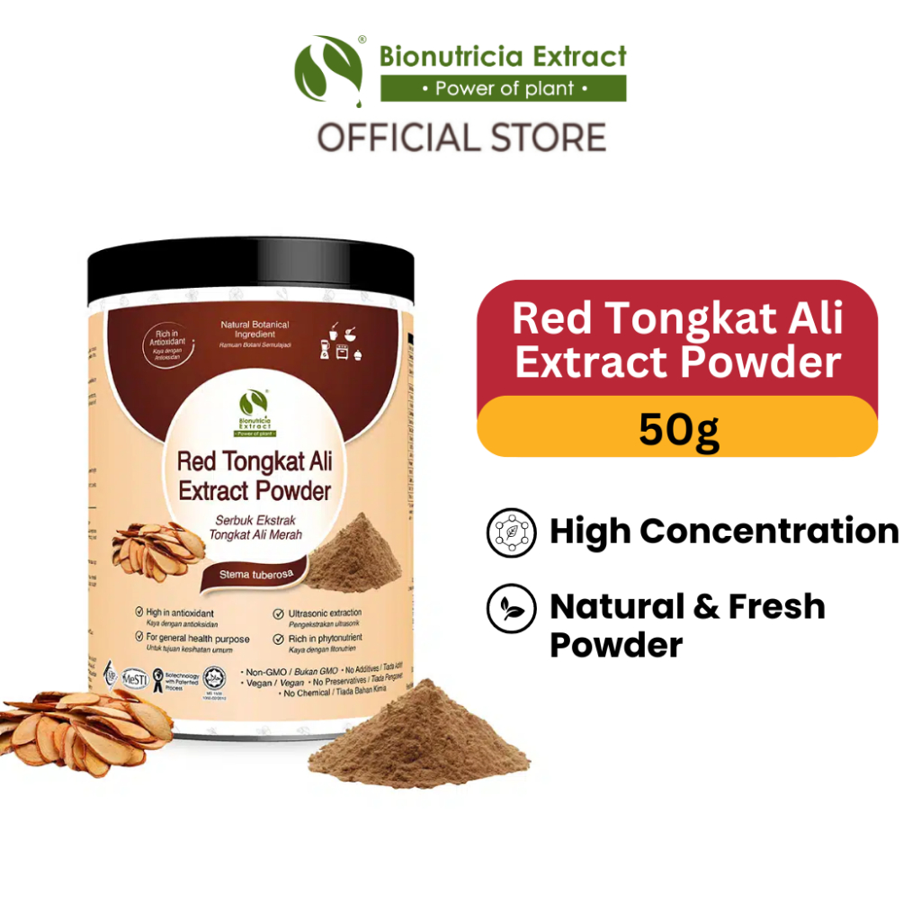 Bionutricia Red Tongkat Ali Extract Powder | Shopee Malaysia