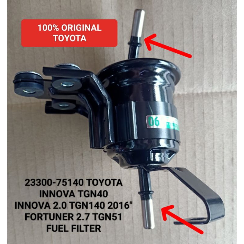 TOYOTA INNOVA TGN40/TGN140, FORTUNER TGN51 2.7 FUEL FILTER (23300-75140 ...