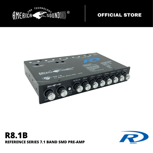 America Sound Reference Series 7.1 Band SMD PRE-AMP - R8.1B | Shopee ...
