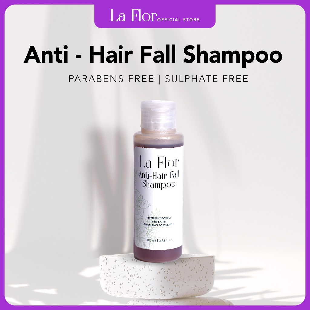 La Flor Anti Hair Fall Shampoo rambut gugur 100ml | Shopee Malaysia