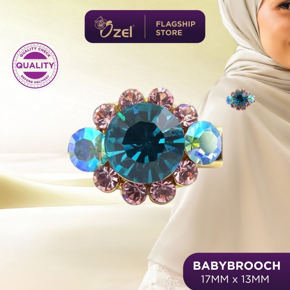 Ozel Baby Brooch GG28044 Kerongsang & Pin Tudung, Hijab, Songkok, Baju ...