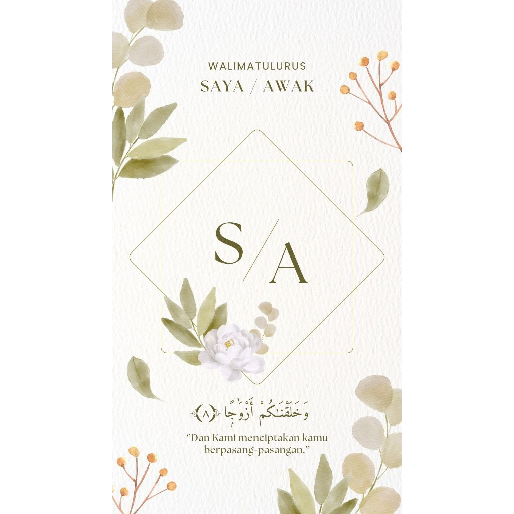 Kad Kahwin Digital | Kad Digital Tunang | Kad Undangan Kahwin | Kad Undangan Tunang | Aqiqah ...