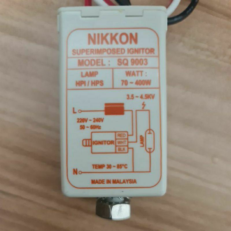 NIKKON SQ9003 Ignitor (70W-400W) | Shopee Malaysia