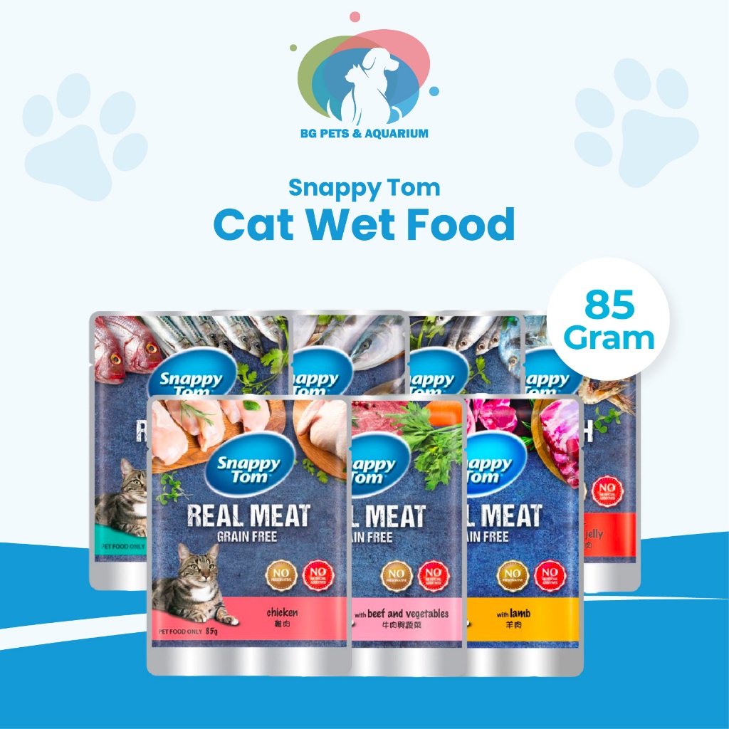 Snappy Tom Cat Wet Food 85G | Shopee Malaysia
