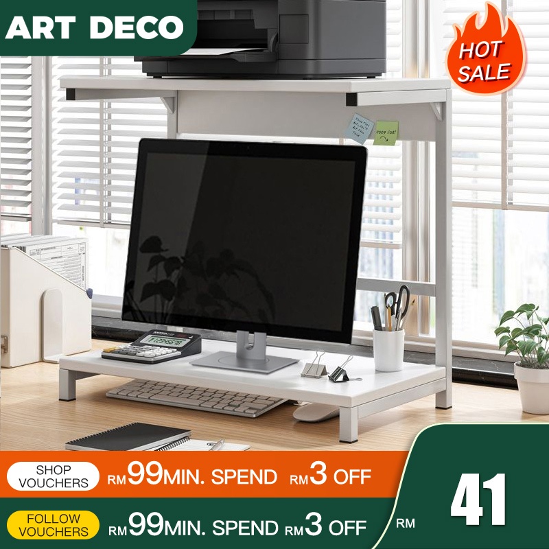 Desktop Organizer Office Organizer Rack Computer Monitor Screen ...