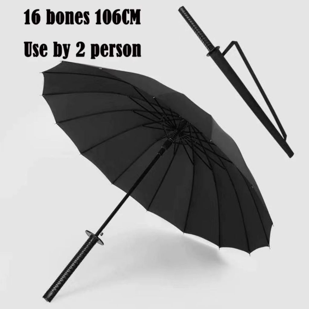 Spot Samurai Umbrella Sword Handle Umbrella Large Windproof Automatic ...