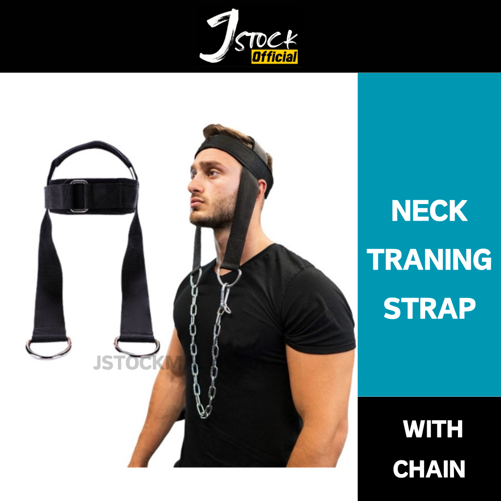 💯ReadyStock- Heavy Duty Padded Head Neck Harness Strength Trainer ...
