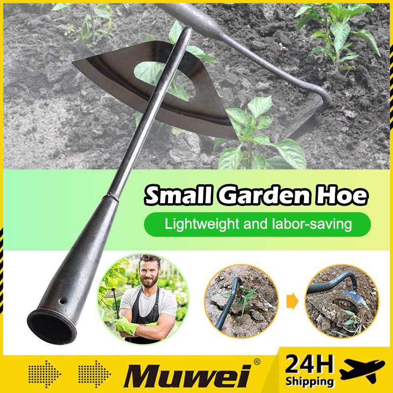 1PC Garden Hoe Hollow Hoe Handheld Weeding Rake Planting Vegetable Farm ...