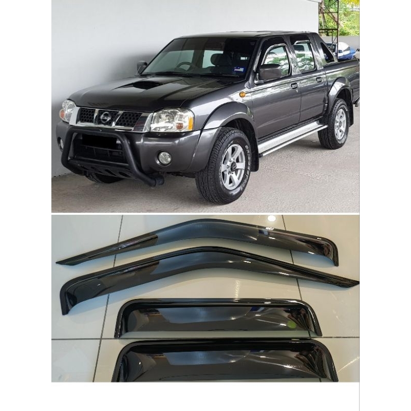 Nissan Frontier (D22) 98y-08y Door Visor / Window Vent Visor Deflectors ...