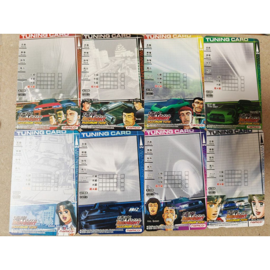 Original Wangan Midnight 3dx tuning card | Shopee Malaysia