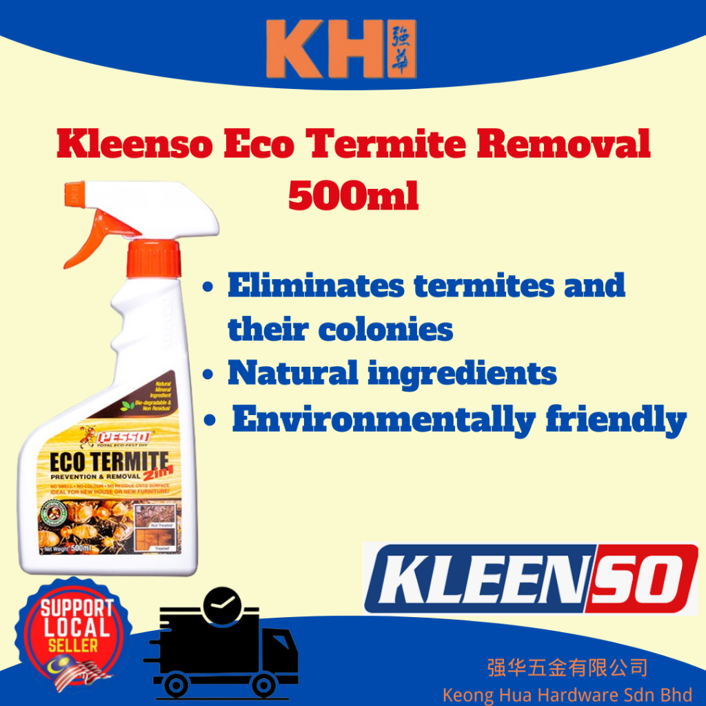 Kleenso Eco Termite Removal 500ml | Shopee Malaysia