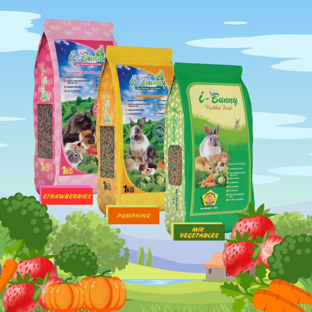 i-Bunny Rabbit Food (1Kg) | Shopee Malaysia