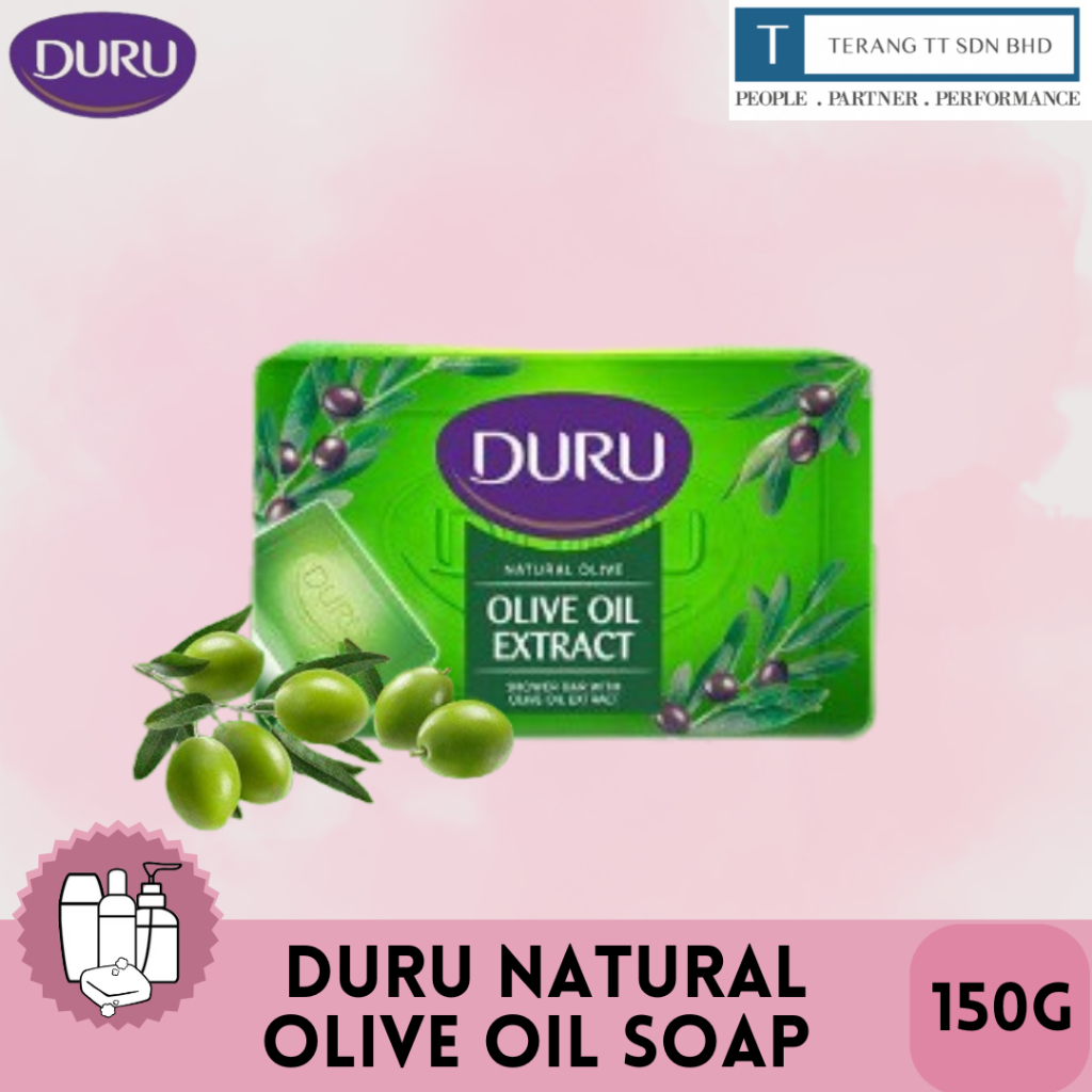 DURU Natural Olive Oil Soap 150g | Shopee Malaysia