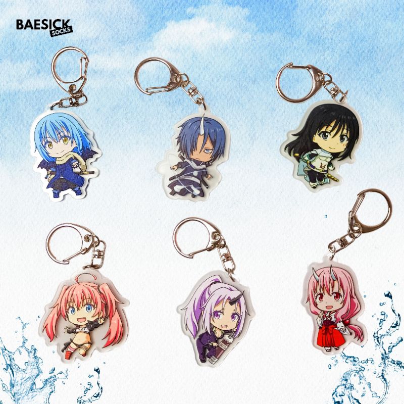 BA That Time I Got Reincarnated as a Slime Acrylic Keychain Anime ...