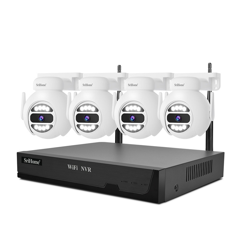 (5MP) SriHome NVS001E-IPC047 NVR WiFi Wireless CCTV Security System ...