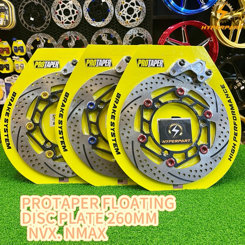 PROTAPER FLOATING DISC PLATE 6PIN 260MM NVX155 NMAX PNP SIAP BRACKET ...
