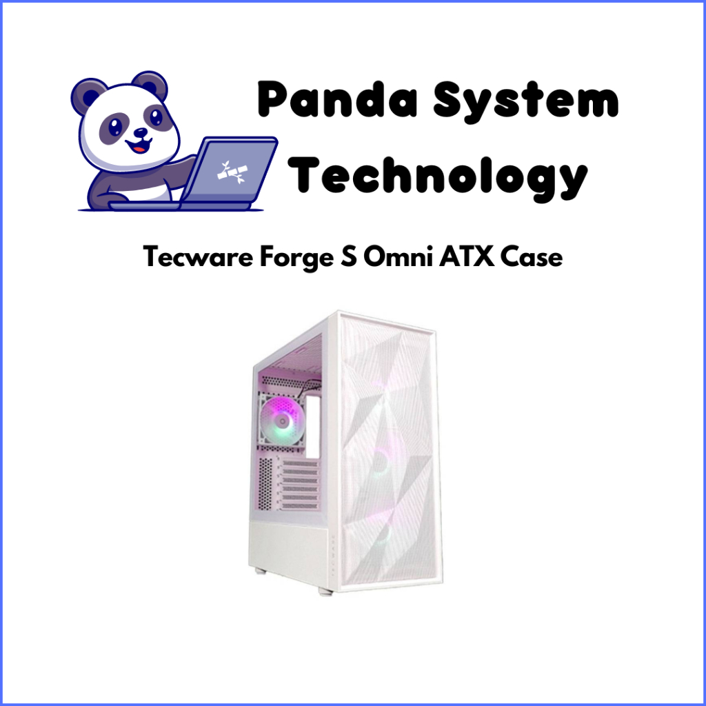 Tecware Forge S Omni TG ARGB - White | Shopee Malaysia