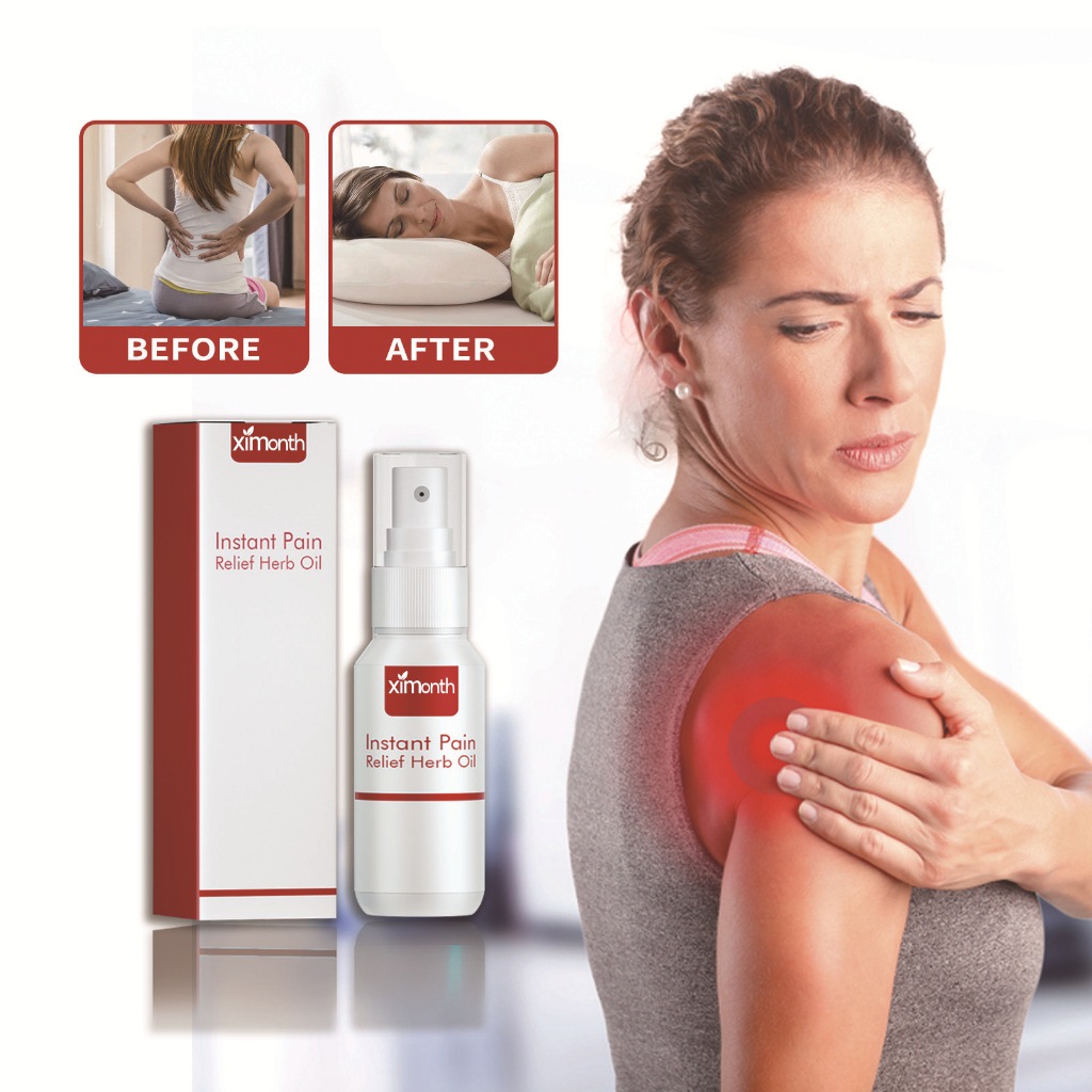 60ML ORIGINAL Instant Pain Relief Herb Oil Soothes Back Joints Muscle ... 60ML ORIGINAL Instant Pain Relief Herb Oil Soothes Back Joints Muscle ...