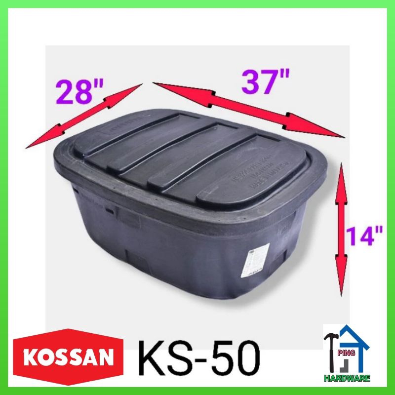 Kossan KS-50 Poly Tangki(Rectangle) KS-50 (50gallon) | Shopee Malaysia