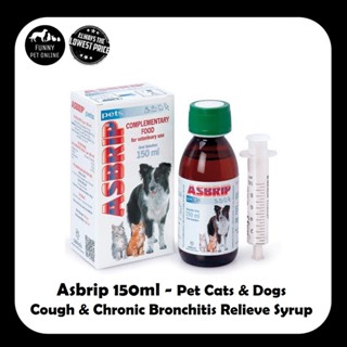 Asbrip 30ml - Pet Cats & Dogs Cough & Chronic Bronchitis Relieve Syrup ...