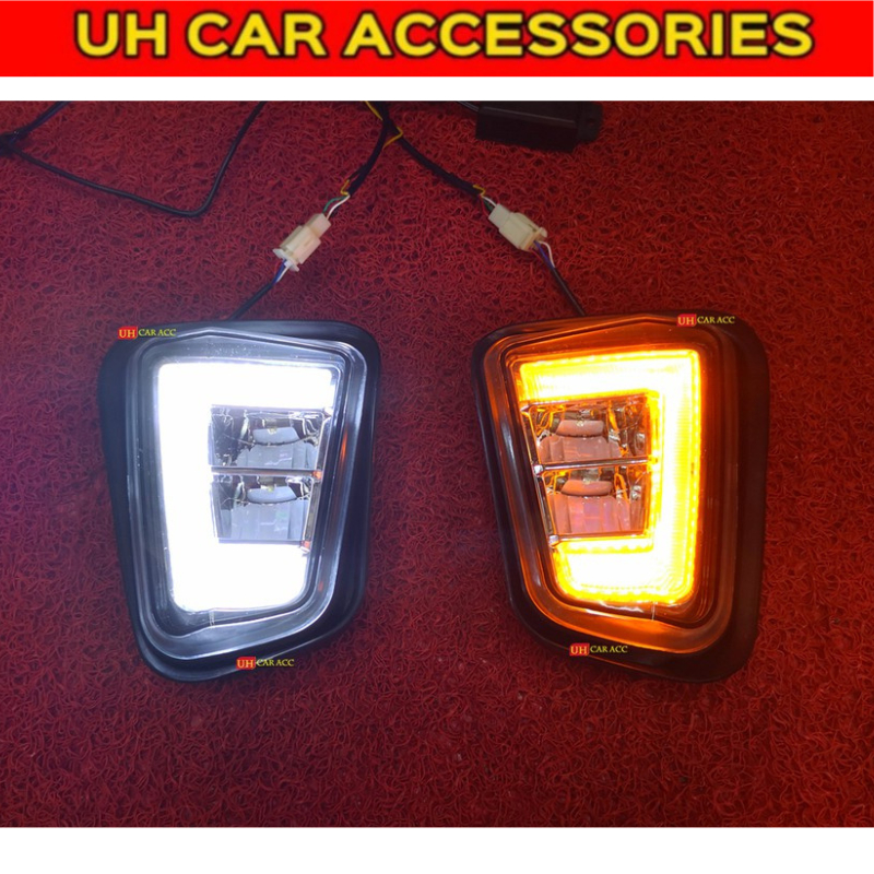 Perodua Axia 2017-2018 (G SPEC) Front Bumper Led Drl Daylight Light ...