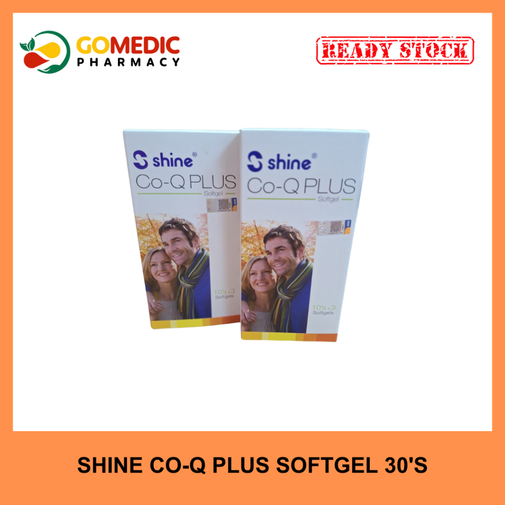 SHINE Co-Q PLUS SOFTGEL 30'S | Shopee Malaysia