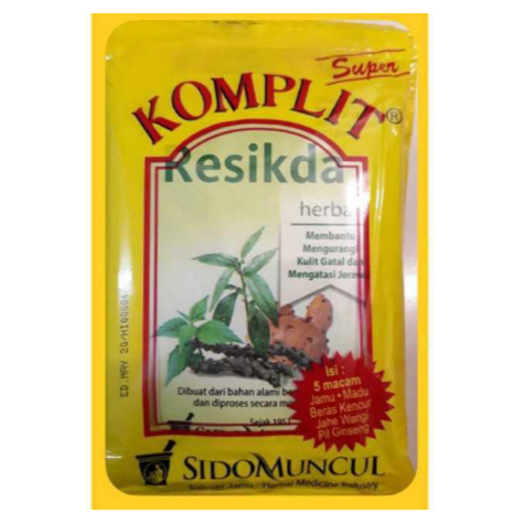 Jamu Komplit Reksida Sidomuncul 1 Pack Isi 20 Sachets | Shopee Malaysia