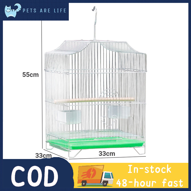 Bird Cage Single Level Bird Cage Deluxe Large Villa Bird Cage Double ...