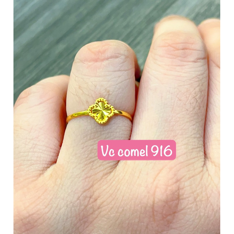 Cincin bunga comel vc emas916 | Shopee Malaysia